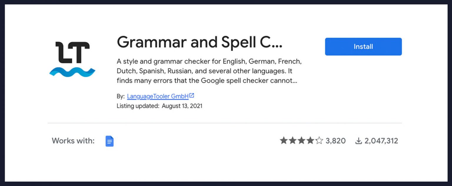 6 Best Grammar Checkers For Google Docs - Sapling